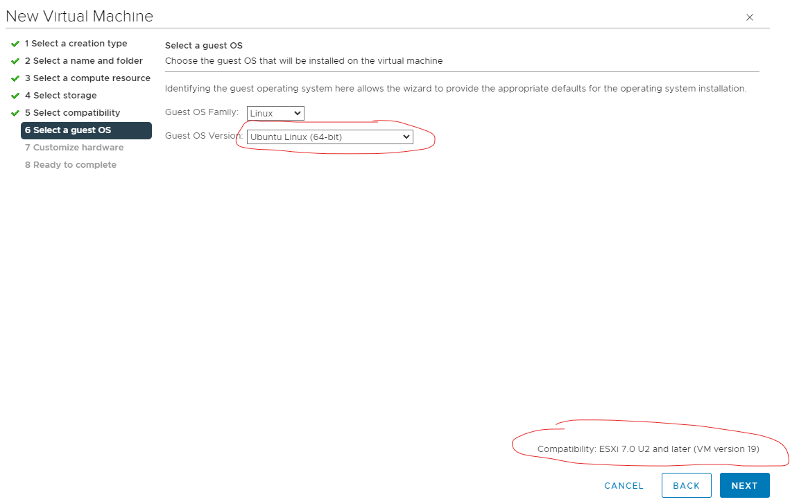 Ubuntu Server 2004 And 2204 Vm On Vmware Esxi 703 And 80 Ramblings Of An All In One Admin