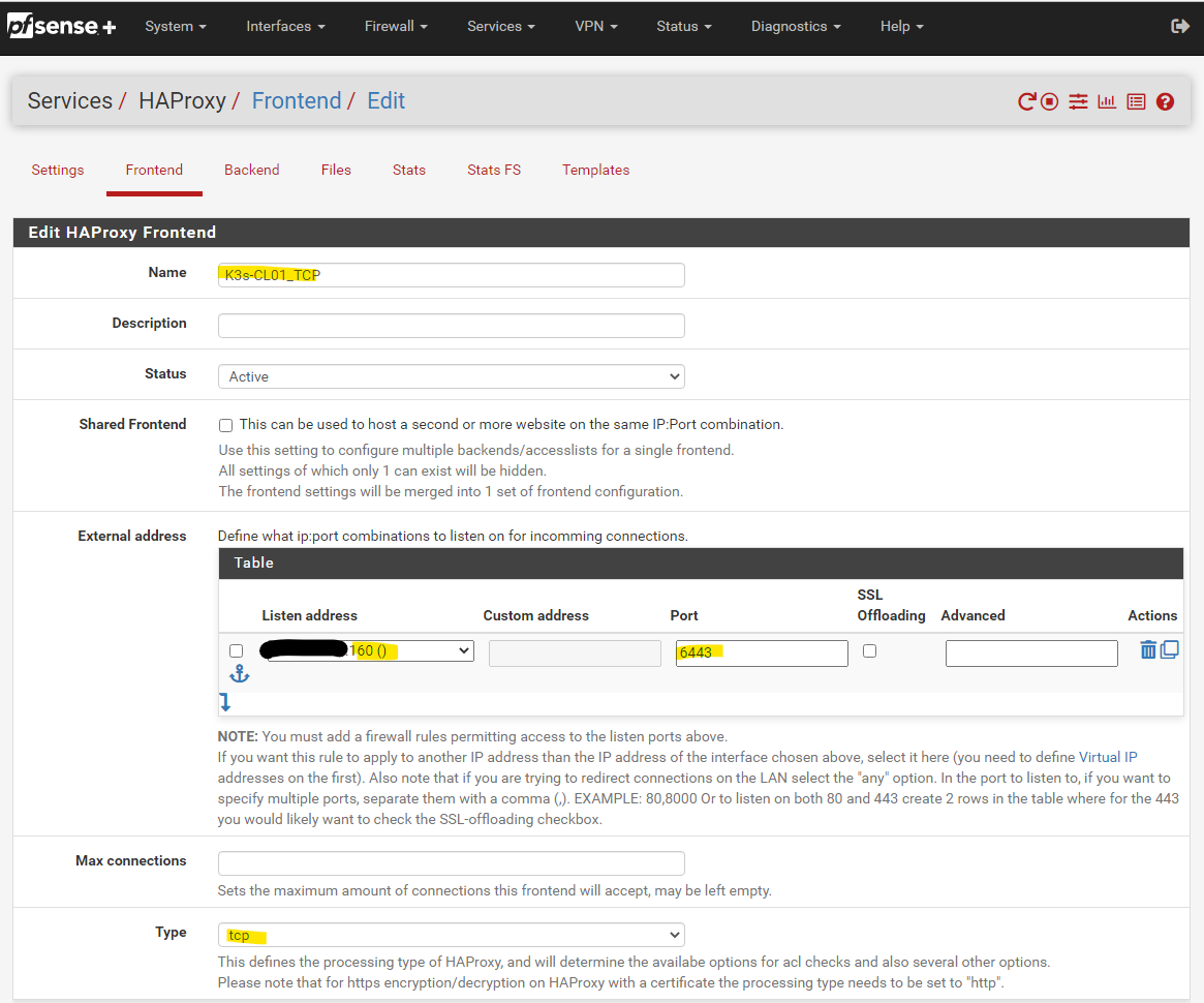 Homelab Deployment Of An Ha Kubernetes Cluster Part 3 Load Balancer Pfsense Configuration